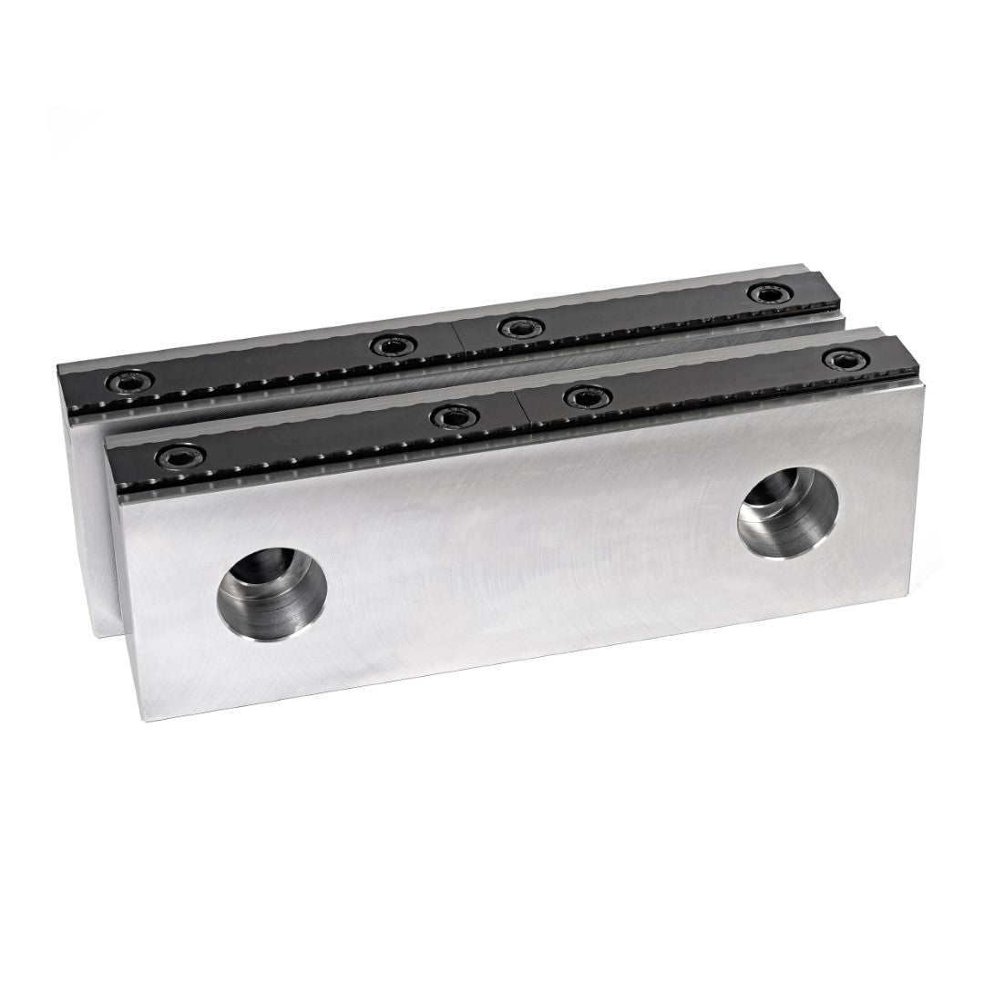 150mm SerraGrip Jaw Set - Serrated Vice Jaws – Datum Workholding